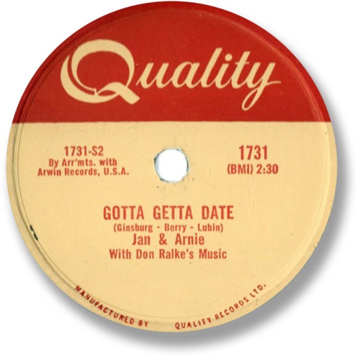 1958 JAN & ARNIE Rock’n Roll 78 RPM Record. Jennie Lee | eBay