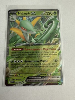 Carte Pokemon Majaspic Ex 003/086 BLK EV10.5 Foudre Noire FR | eBay