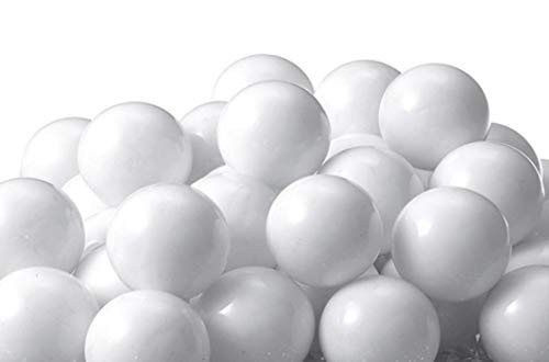 Matsuno Hobby Glass Marbles Made in Japan 17mm White 260 Marbles per ...