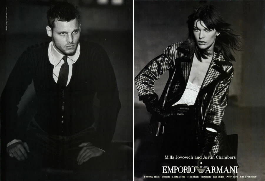 Justin Chambers Armani