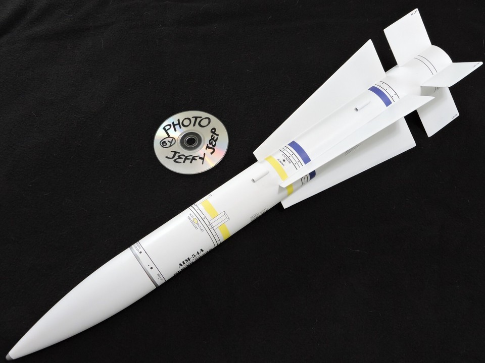 ESTES PHOENIX MISSILE FLYING MODEL ROCKET, 1:5 SCALE, SCRATCH BUILT ...