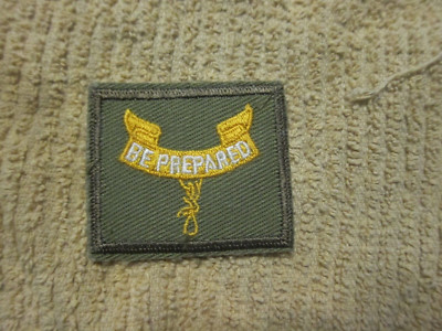 Vintage Second Class Boy Scouts of America BSA Be Prepared Badge Patch ...