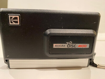 Kodak Disc 4100 Camera - Disc Film - Vintage - 1980s - Untested - Used ...