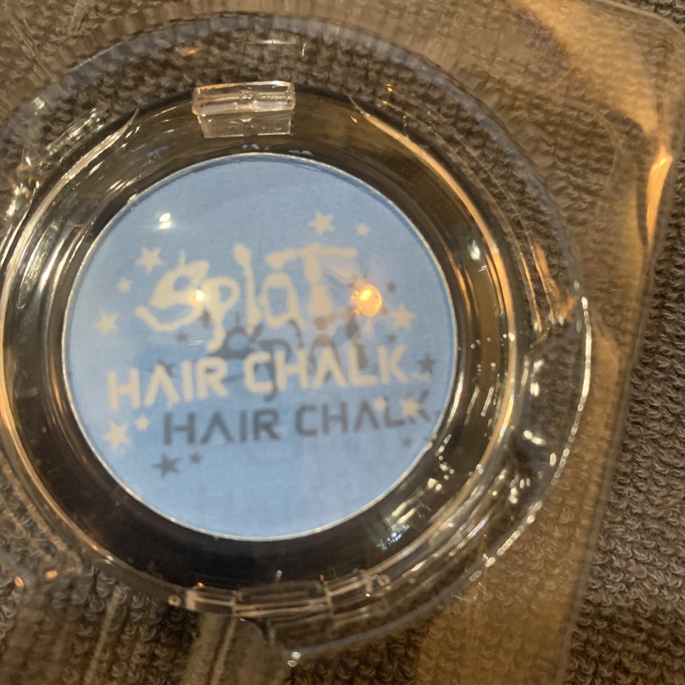 Splat Hair Chalk Color Highlights Temporary Blue Color Highlights ...