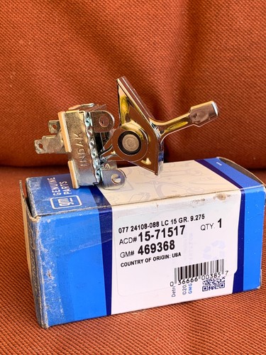 GM 15-71517 / 1978-82 Chevrolet & GMC Truck Heat/Air Switch NEW ...