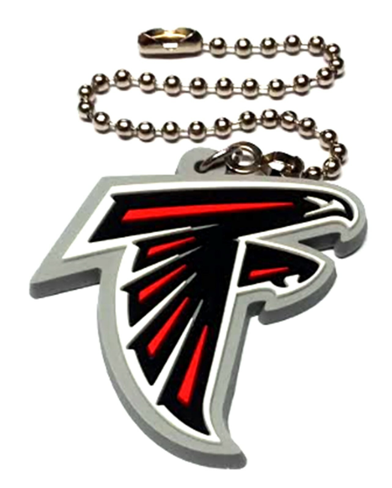 ATLANTA FALCONS LIGHT PULL LOGO SOFT PLASTIC NFL LICENSED 6" CHAIN ...