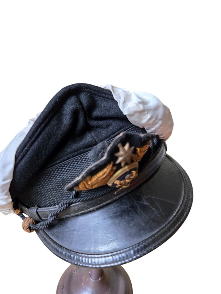 Former Japanese Navy Original Reserve officer Hat with cover WWⅡ IJN ...