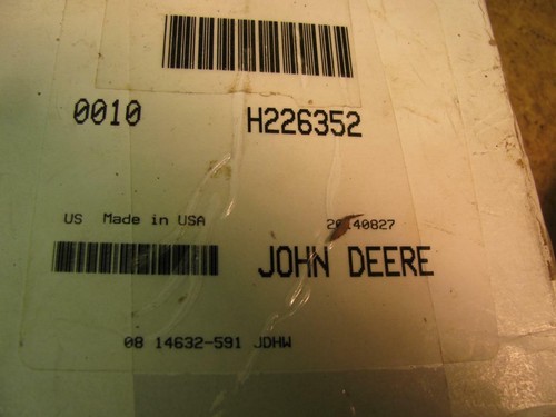 7 John Deere H226352 Dura-Twin Combine Header Knives 635FD 630F 635F ...