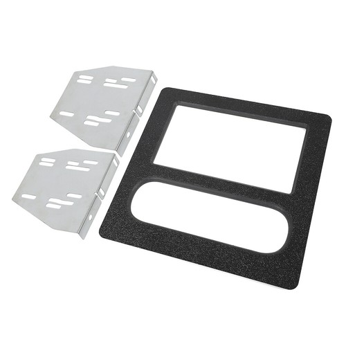 For 90-93 Fox Body Mustangs Radio Relocation Double Din Trim Bezel ...