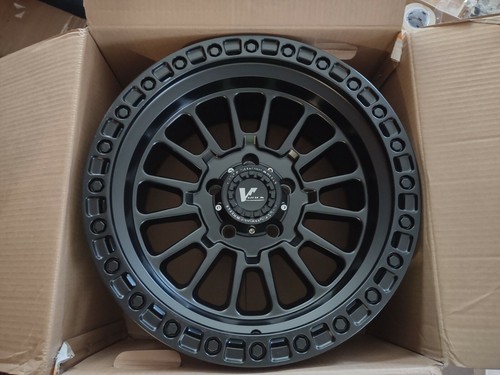 V Rock VR15 Strike 17x10 5x127 -15mm Satin Black Wheel Rim 17" Inch | eBay