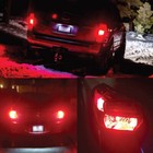 Jtech 2x T20 (7440) 7W Cree Red LED Super Bright Tail Back up Reverse ...