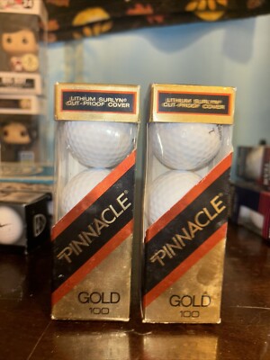 6 pinnacle gold 100 golf balls new | eBay