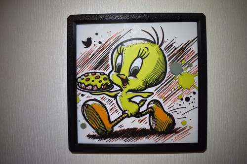 Tweetie Pie 3D Printed 'Hueforge' Wall Art | eBay UK
