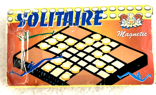 MAGNETIC SOLITAIRE TRAVEL GAME T 6 | eBay