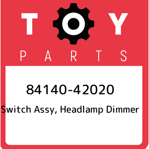 84140-42020 Toyota Switch assy, headlamp dimmer 8414042020, New Genuine ...