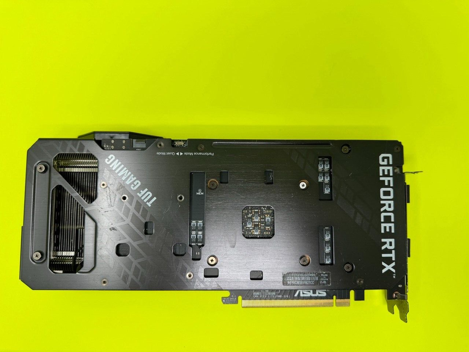 ARTIFACT ASUS TUF NVIDIA RTX3060 OC 12GB GDDR6 GPU TUF-RTX3060-012G-V2 ...