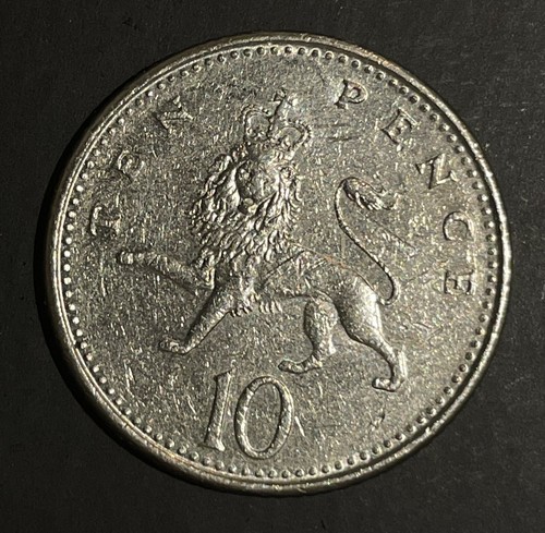 1992 10p Crowned Lion Ten Pence Coin Uncirculated - Collectible | eBay