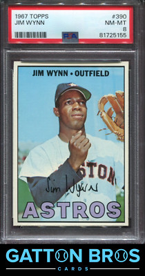 1967 Topps Jim Wynn #390 PSA 8 NM-MT | eBay