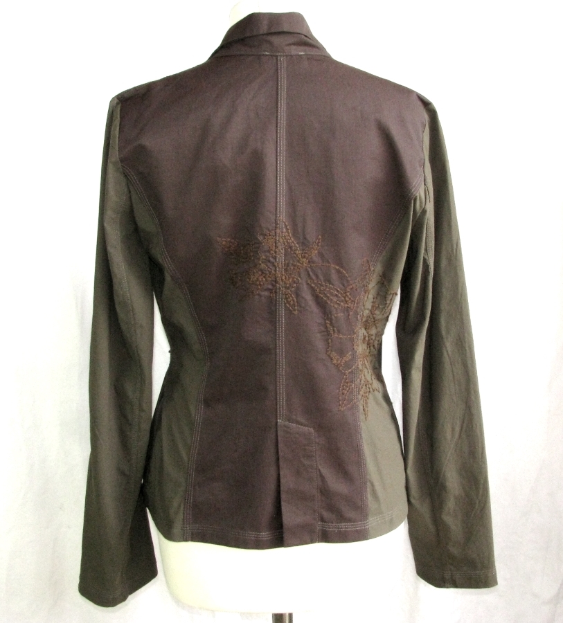 Deca - Jacket Vest Light M.Long Cotton Brown Khaki T 2 = 38 - Perfect ...