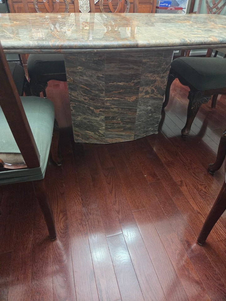 Roche Bobois Italian Marble Dining Table | eBay