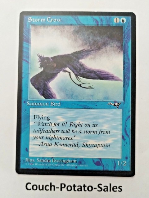 MTG Storm Crow - v2 Alliances Regular Common for sale online | eBay