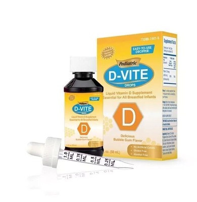 PEDIATRIC D-VITE DROPS 400 IU-ML DRP 50 ML | eBay