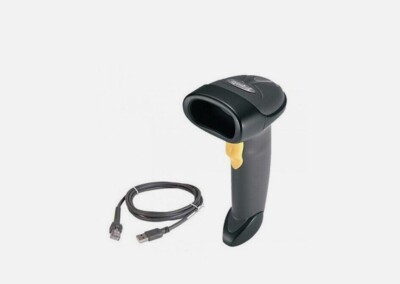 Symbol LS2208 1D Laser Barcode Scanner, Scanner stand and USB cable. | eBay