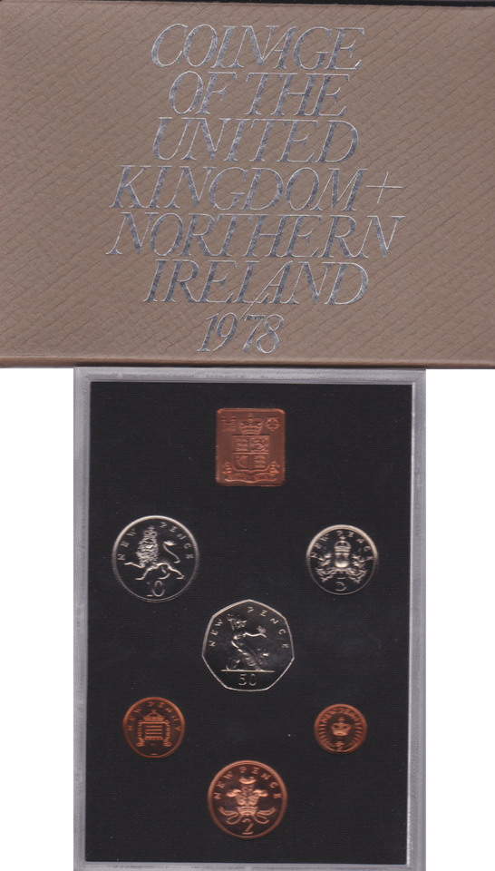 ROYAL MINT PROOF COIN YEAR SETS 1970 TO 1982 BIRTHDAY COIN YEAR SET ...