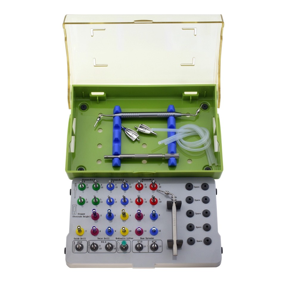 Hiossen CAS Kit Implant Hydraulic Sinus Lift Crestal Approach Membrane ...