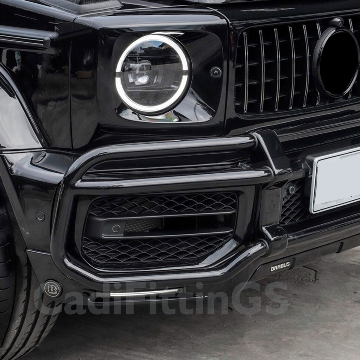 Mercedes Benz Brush Guards