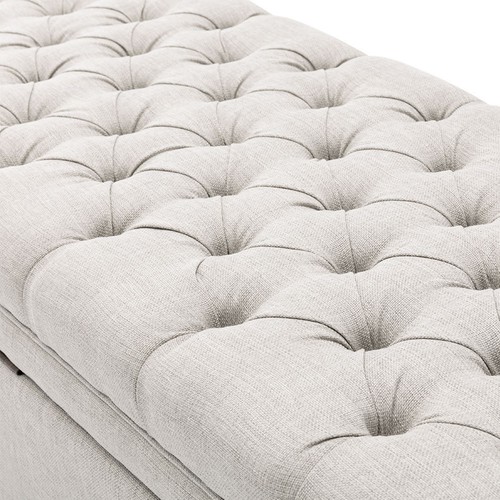 Chesterfield Storage Ottoman Footstool End of Bed Sofa Bench Window ...