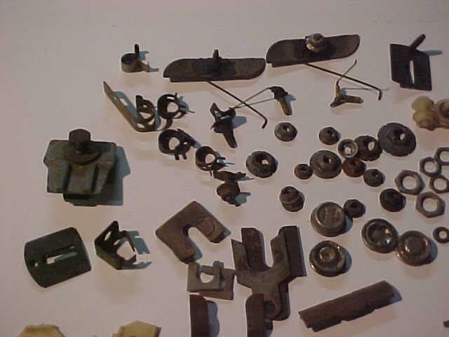 VINTAGE AUTO FACTORY INTERIOR AUTOBODY TRIM OLD OEM CAR PARTS LOT ORIG ...
