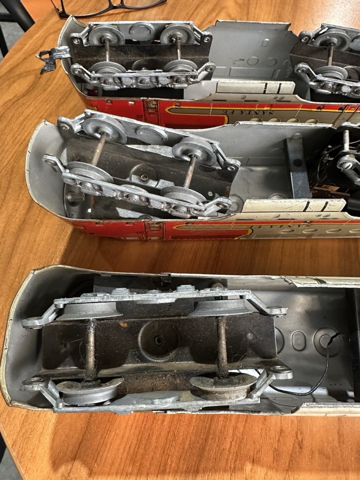 Marx Train O Gauge Santa Fe #21 Tin Litho Diesel Locomotive | eBay