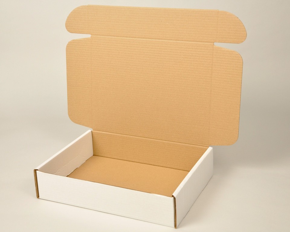 WHITE CARDBOARD POSTAL BOXES, MAILING, SHIPPING, PACKING, AND PACKAGING ...