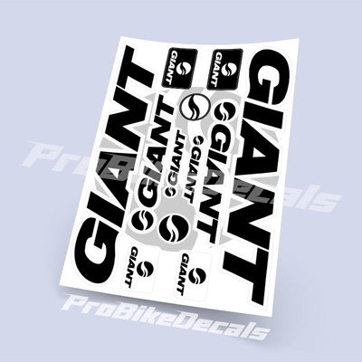 Decals, Stickers - Giant Bike Sticker - Nelo's Cycles