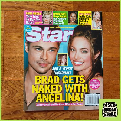 Star Magazine Vol 31 Issue #18 Brad Pitt & Angelina Jolie | May 3 2004 ...