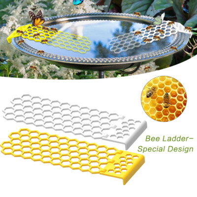 Thirsty Pollinators Floating Bee Ladder Yellow Floating Bee Island for ...