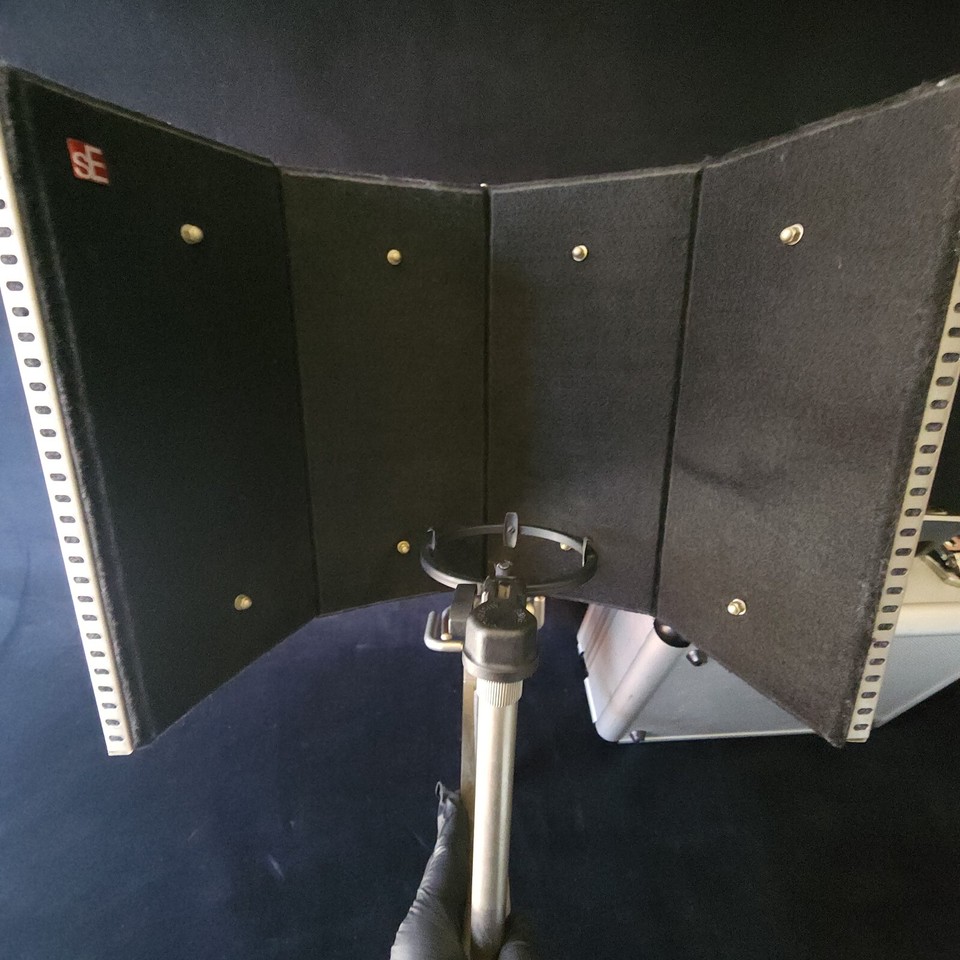sE Electronics Reflexion Filter PRO Vocal Booth Sound Damper w/ Rode ...