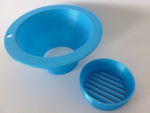 DILLON POWDER FUNNEL + SCREEN FOR RELOADING PULLING BULLETS OR FILLING ...