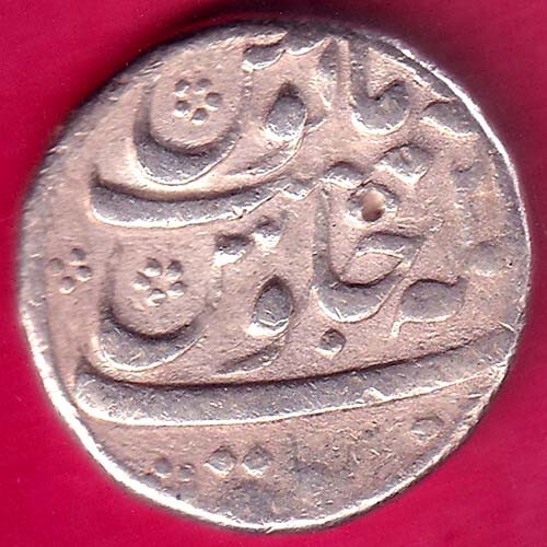 mughal ah 1095 aurangzeb tatta mint one rupee rare silver coin #H1570 ...