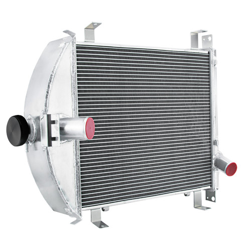 4 Row Aluminum Radiator For Ford Model A Heavy Duty 3.3L L4 GAS 1928 ...