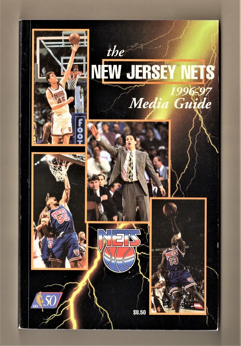 NEW JERSEY NETS 1996-97 NBA MEDIA GUIDE | eBay