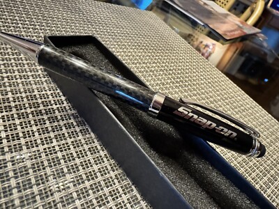 Snap-on Tools NEW Carbon Fiber Pocket Pen - Black Ink, Stylus for Phone ...