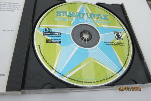 Stuart Little Big City Adventures CD-Rom, (Vintage) w/User's Guide | eBay