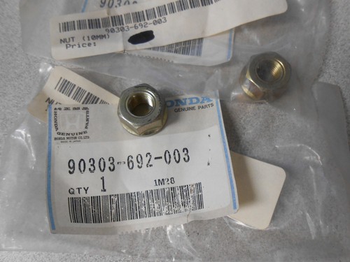 NOS Honda OEM Lock Nut 10MM 1975-1983 Accord Civic Prelude 90303-692 ...