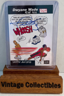 2005-06 TOPPS STYLE ’52 AUTOGRAPH DWYANE WADE AUTO KA-DUNK COMIC CARD ...
