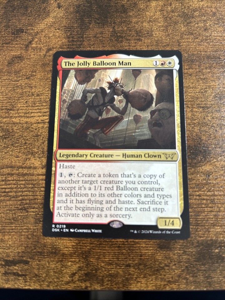 1x The Jolly Balloon Man Mtg Duskmourn | eBay