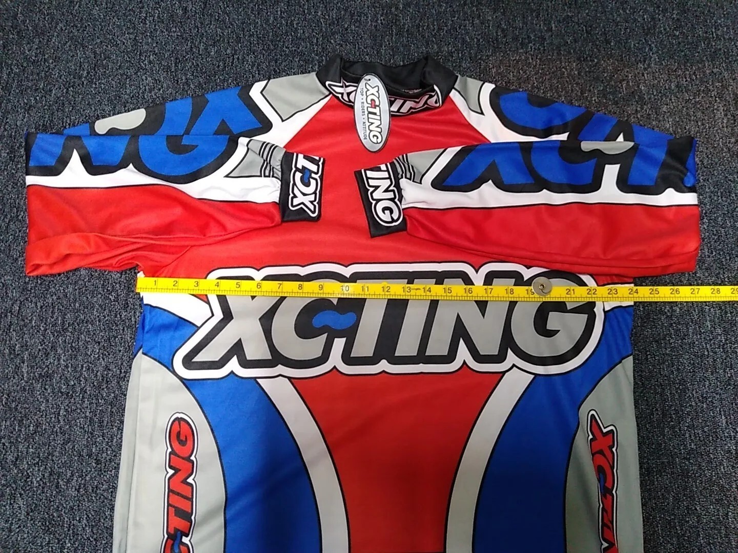 Vintage Trials Motocross Jersey XL (48C) Evo MX Classic Vinduro Racing ...