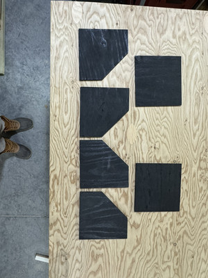 RAMBOX Cargo Management System Dividers BLACK, Set of 6 dividers for ...