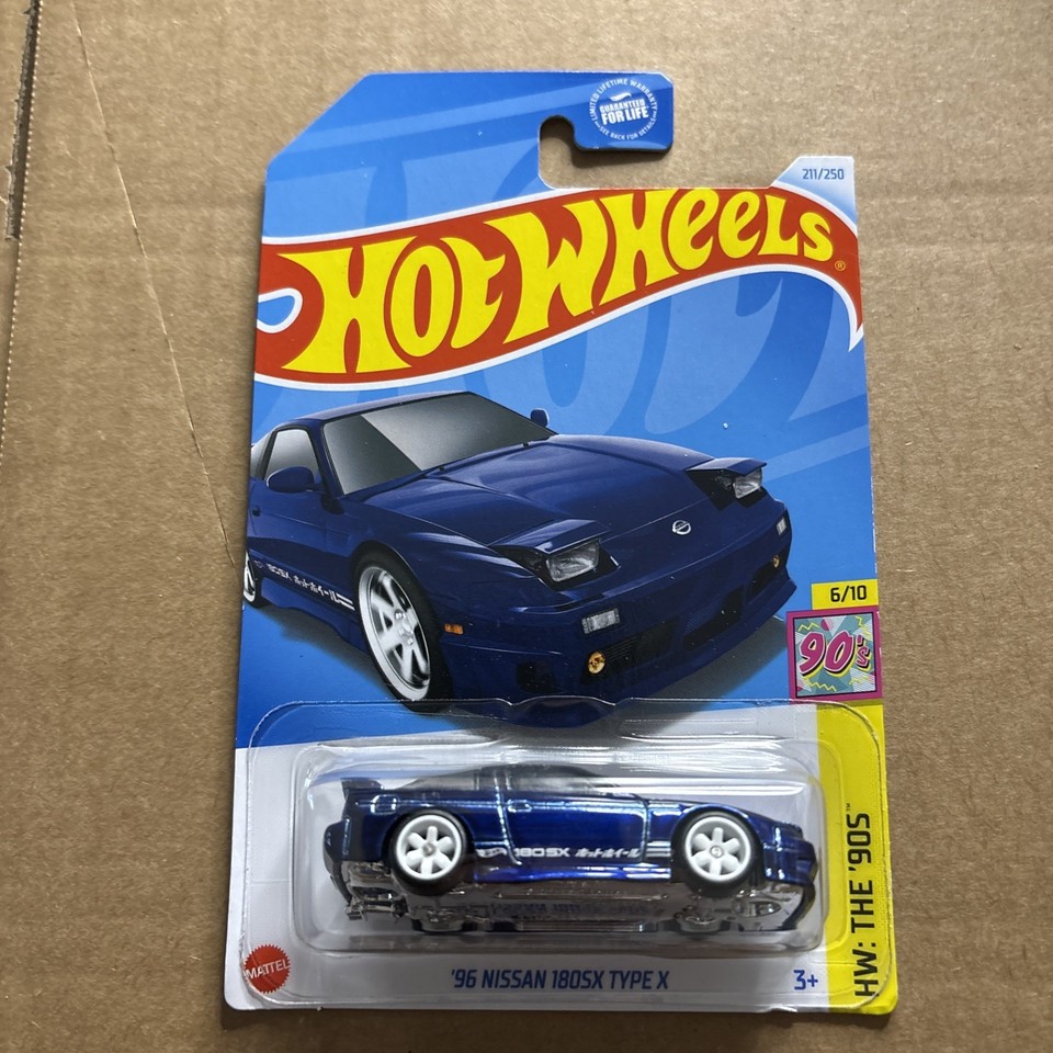 Hot Wheels 2024 Super Treasure Hunt 96 Nissan 180SX Type x STH with ...